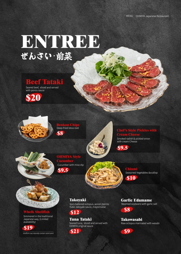 OHMIYA Japanese Restaurant | Bringing a taste of Japan to New Zealand